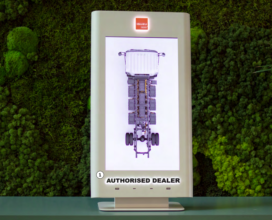 ISUZU Digital Signage Manual | Dekkers International